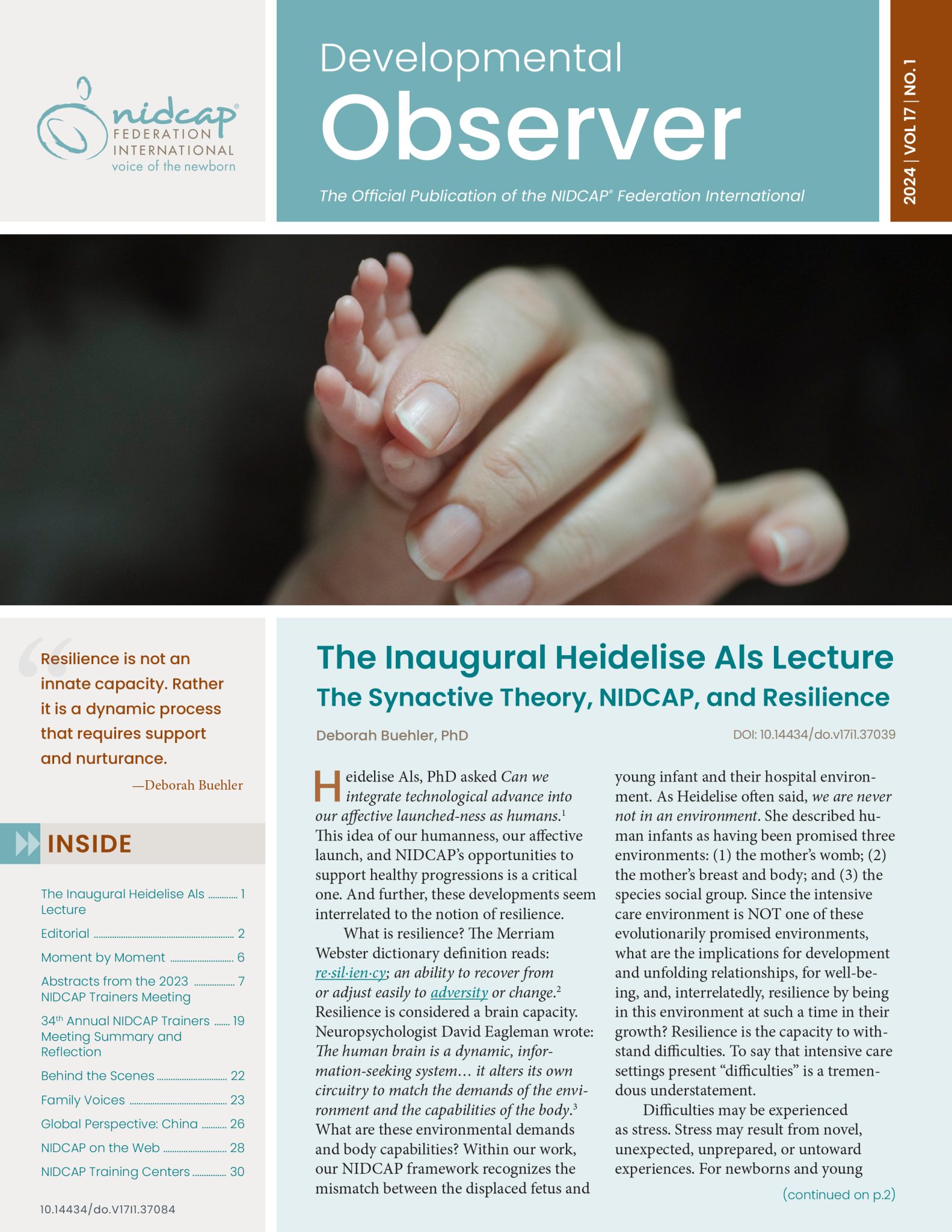 Developmental Observer - NIDCAP