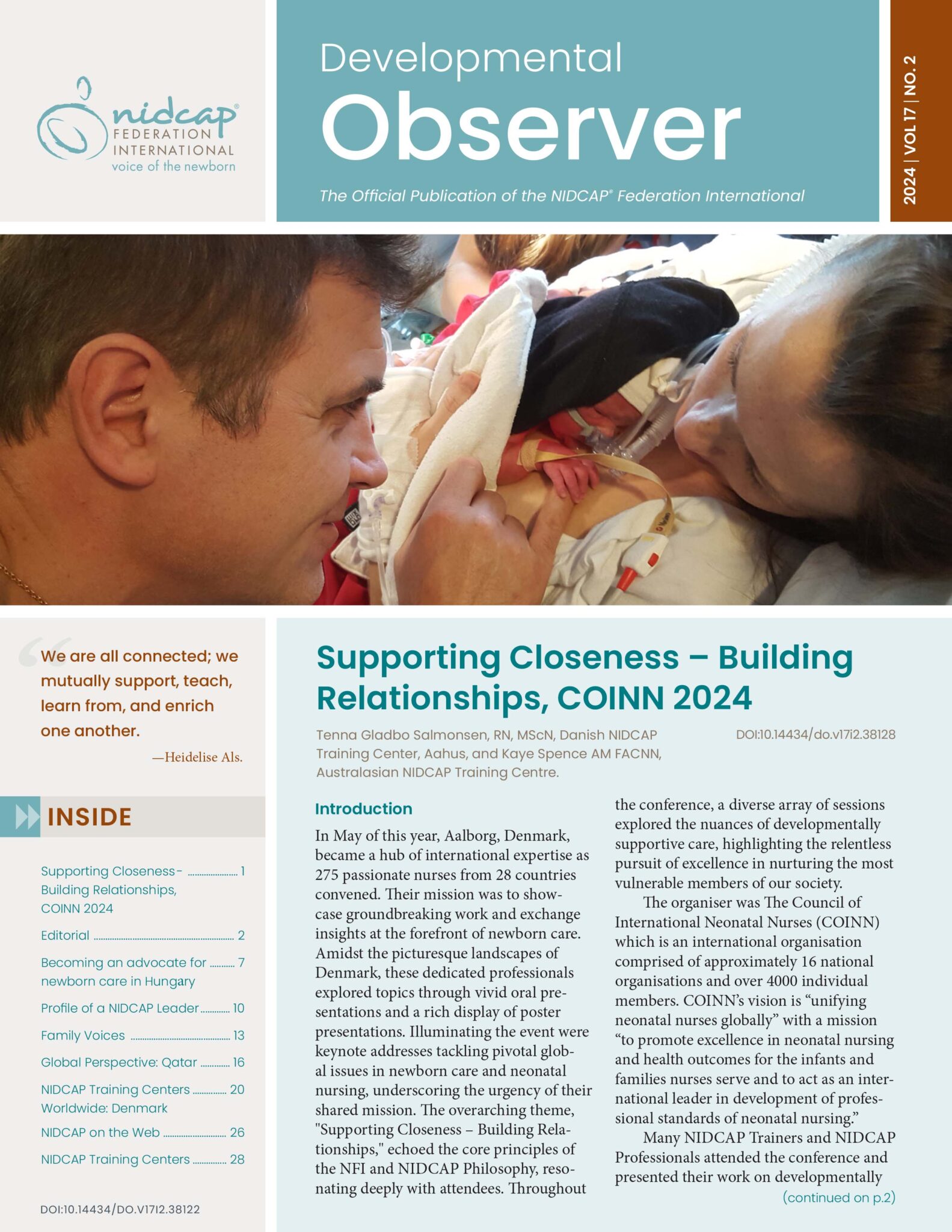 Developmental Observer - NIDCAP